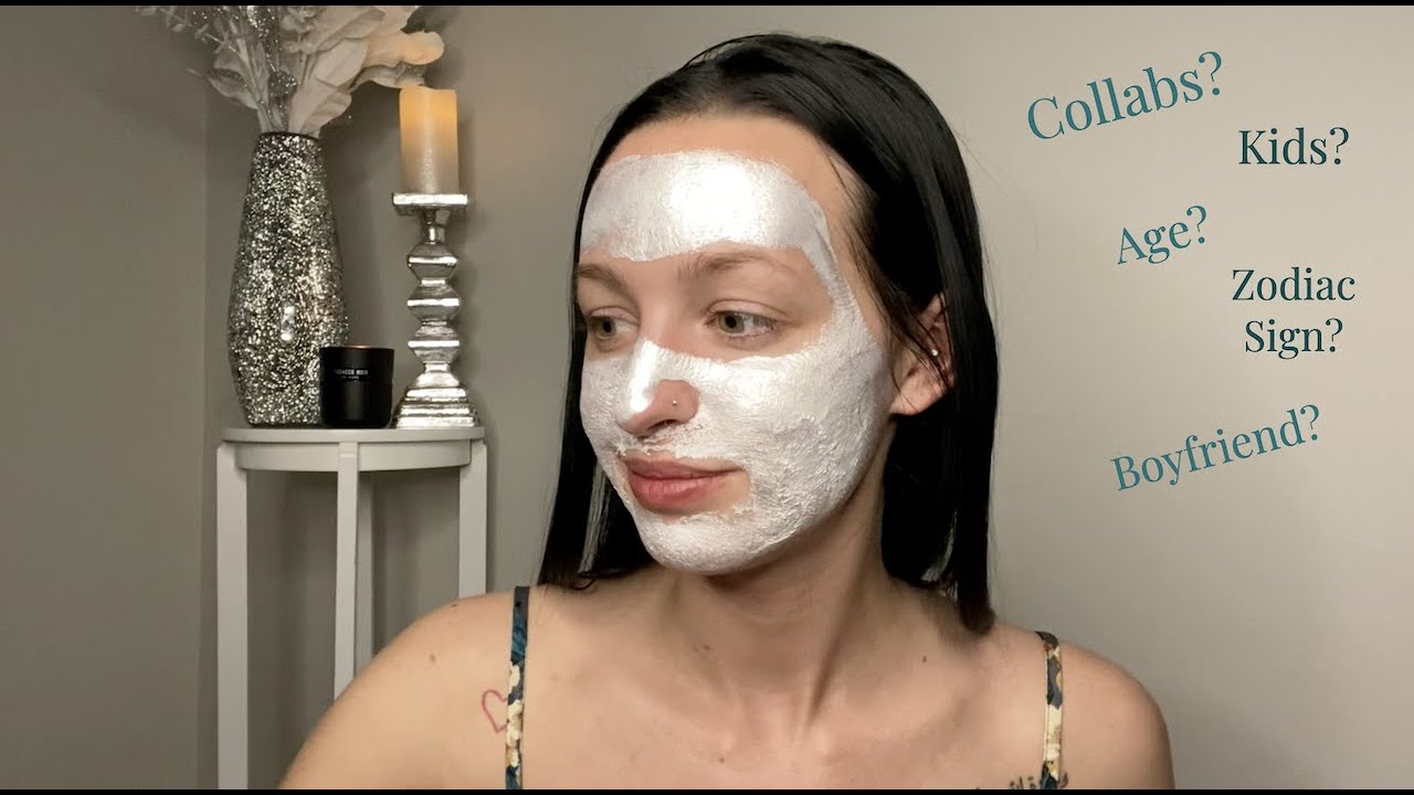 [ASMR] Q&A + Face Mask - YouTube