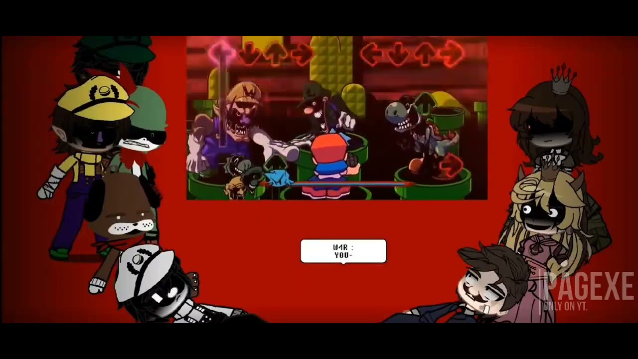 【MARIO'S MADNESS V2 CAST REACT to ALL STARS FINAL PART】 - YouTube