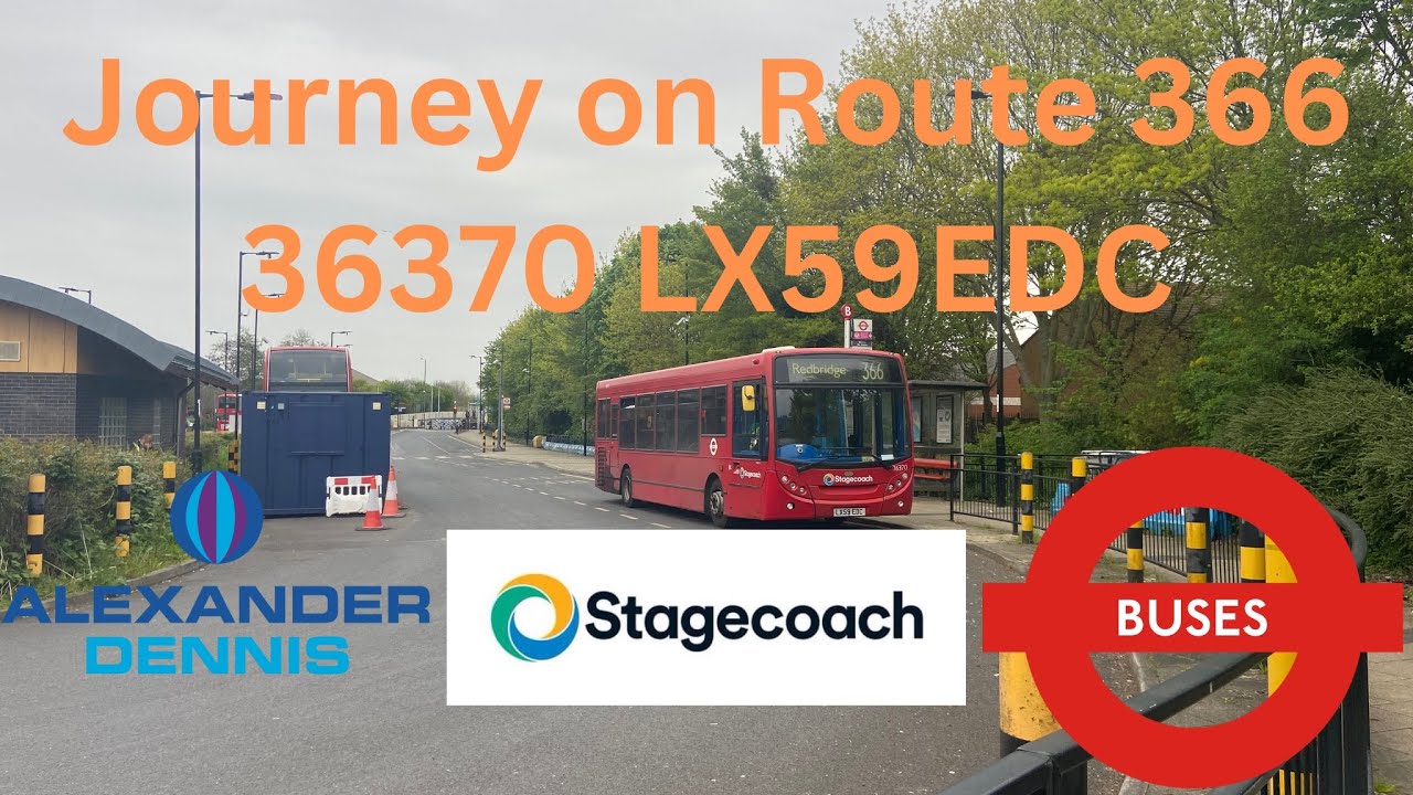 LAST DAY | Journey on Route 366 | 36370 (LX59EDC) - YouTube