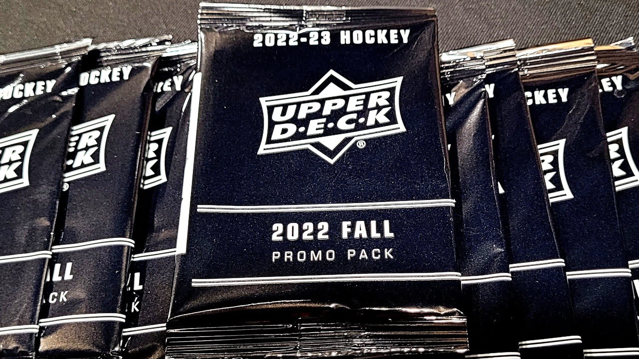 2022-23 Upper Deck Fall Expo Promo 12 Pack Break - YouTube