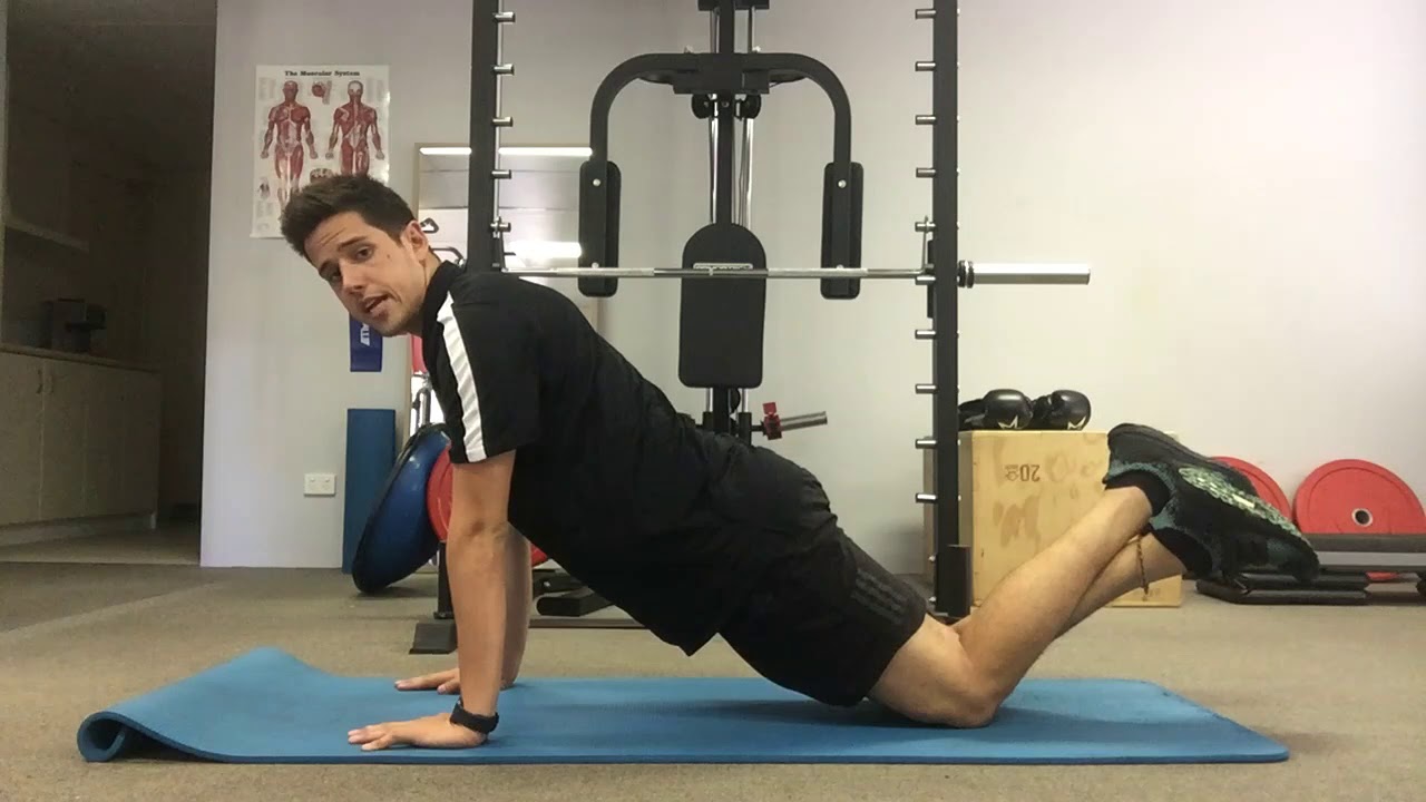 Modified Push Ups Medium - YouTube