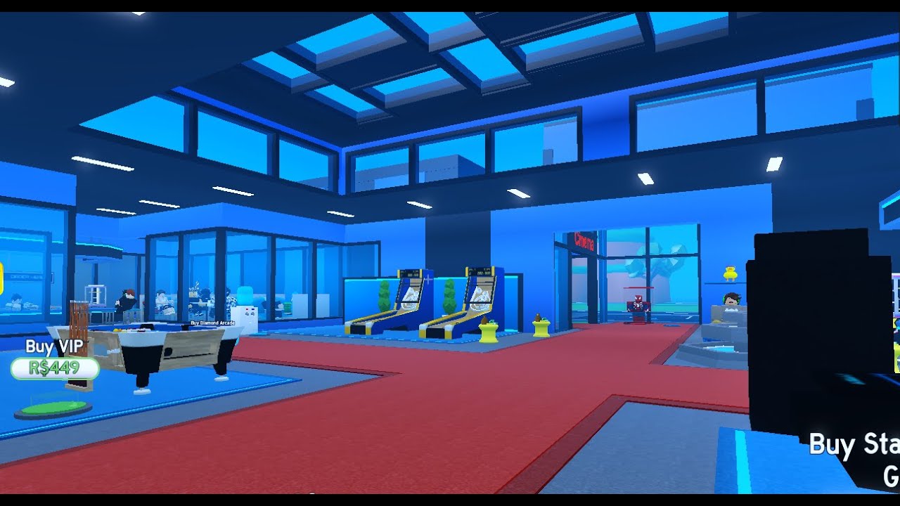 Ma salle d'arcade; Roblox Arcade Tycoon - YouTube