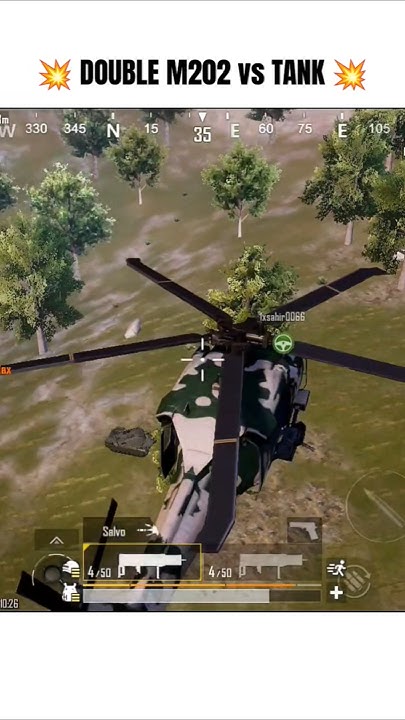 DOUBLE M202 VS TANK 🤣🤣 #bgmi #payload #pubgmobile #shorts - YouTube