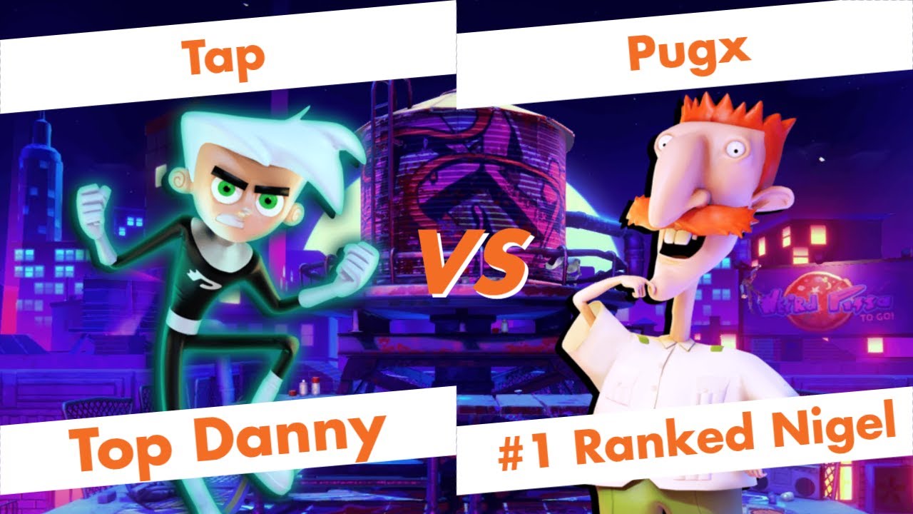 【Nick All Star Brawl】Tap (Danny Phantom) vs Pugx (Nigel) High Level ...