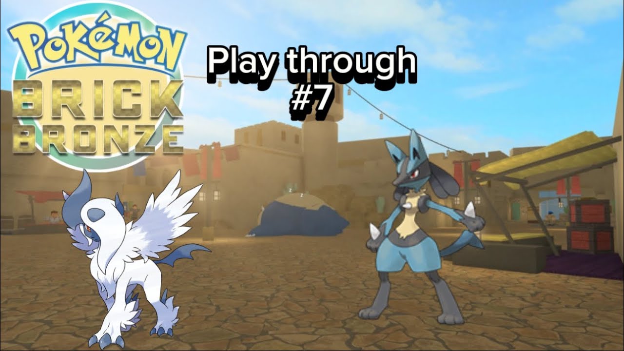 Pokémon Brick Bronze #7 (TEAM ECLIPSE + MEGA ABSOL AND LUCARIO) - YouTube