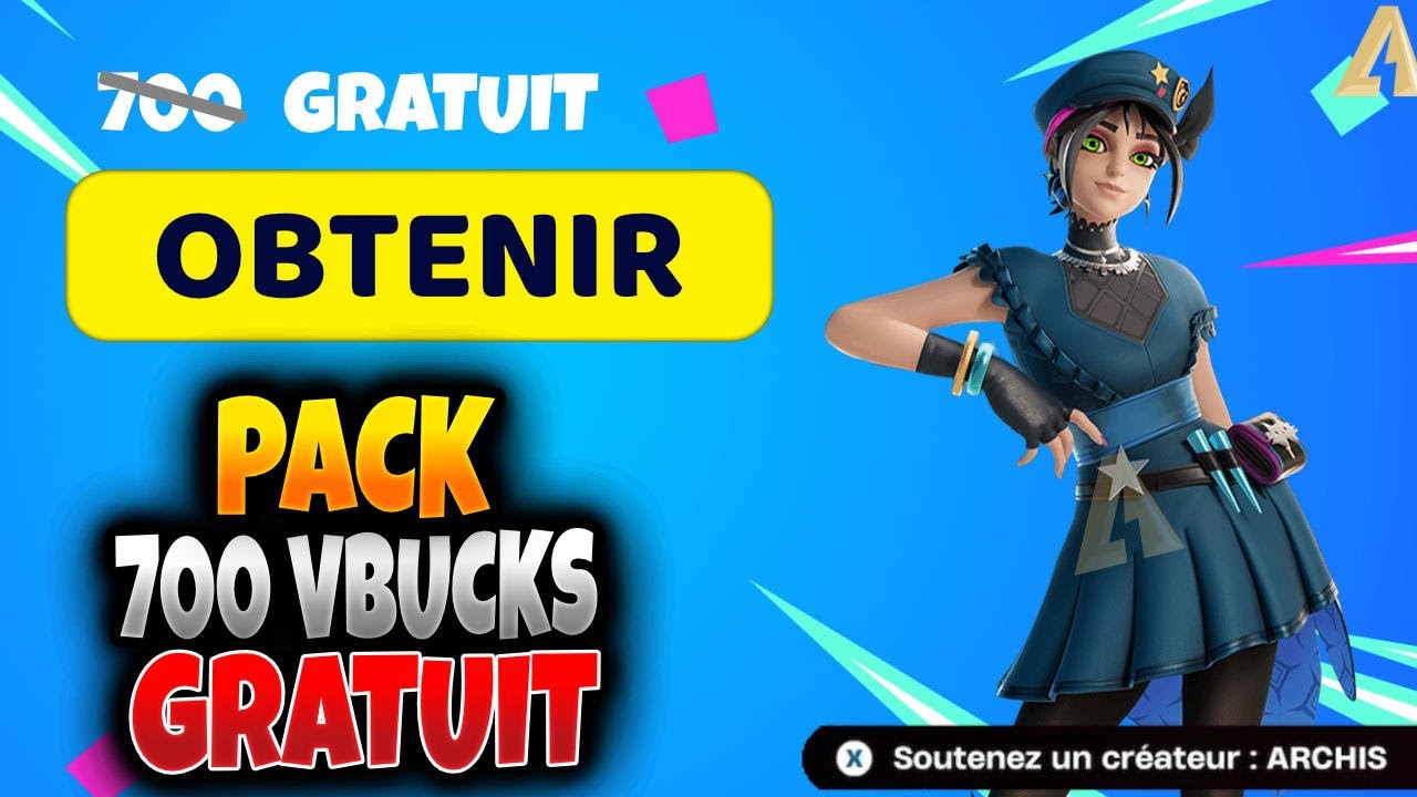 ce Pack a 700 Vbucks GRATUIT sur Fortnite Star Wars - YouTube