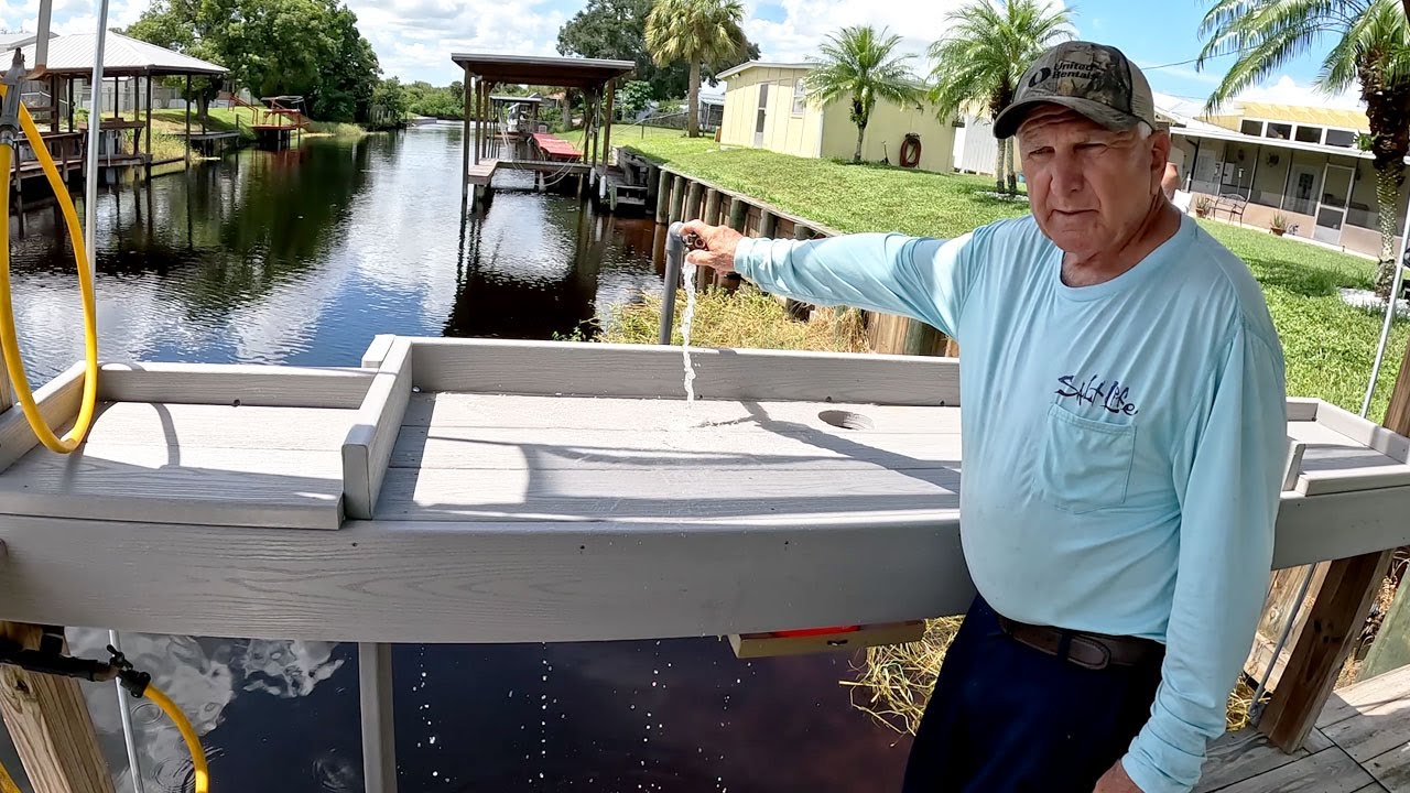 How We Built Our NEW Custom Fish Cleaning Table - YouTube
