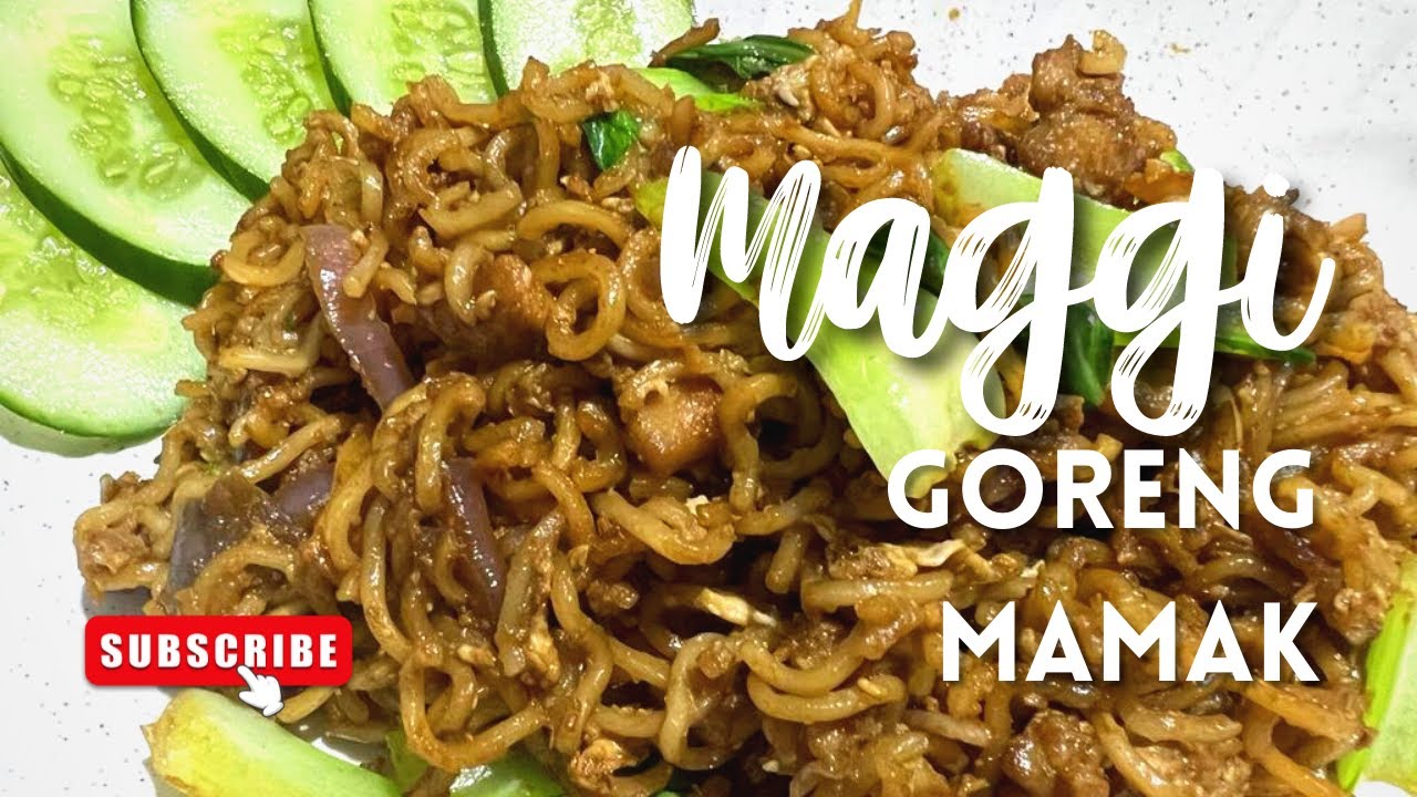 Maggi goreng mamak style | fried instant noodle #maggigoreng #maggi ...