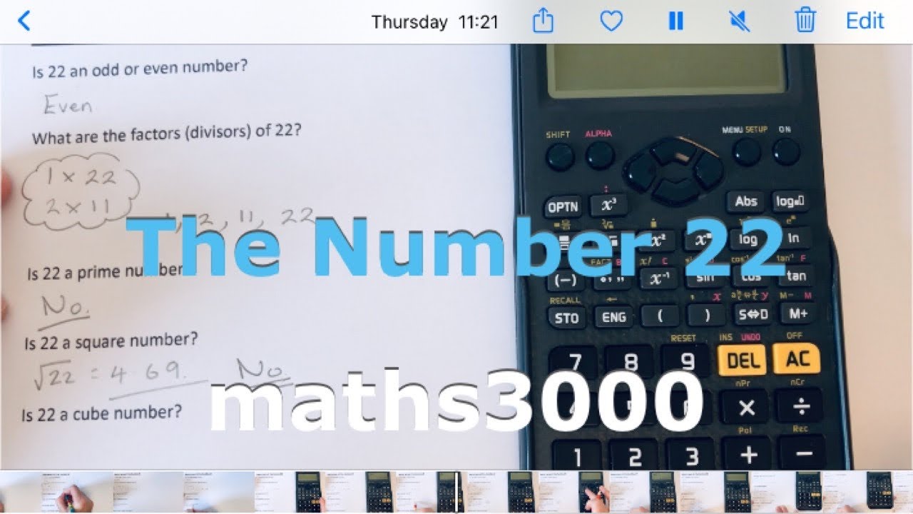 Number 22 Maths Facts And Properties Is 22 Prime What Is 22 In Roman
