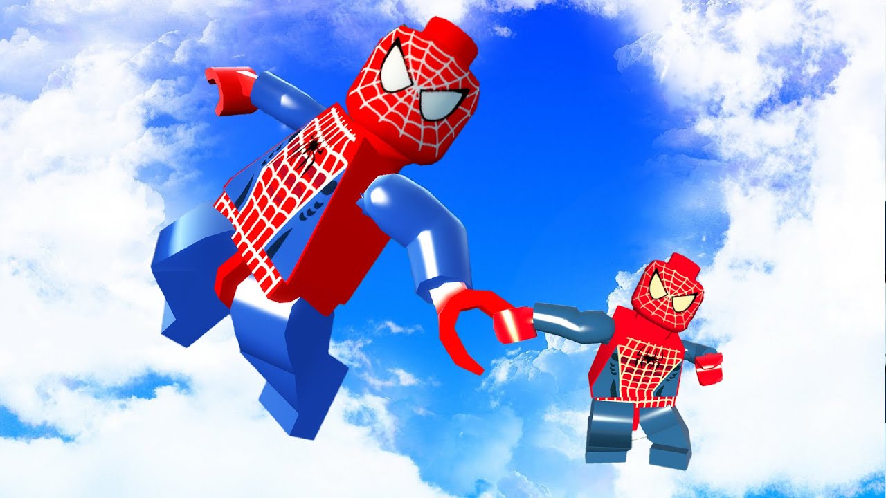 Lego Spider-Man Ragdolls Falls and Jumps (GMOD) Ep. 307 - YouTube