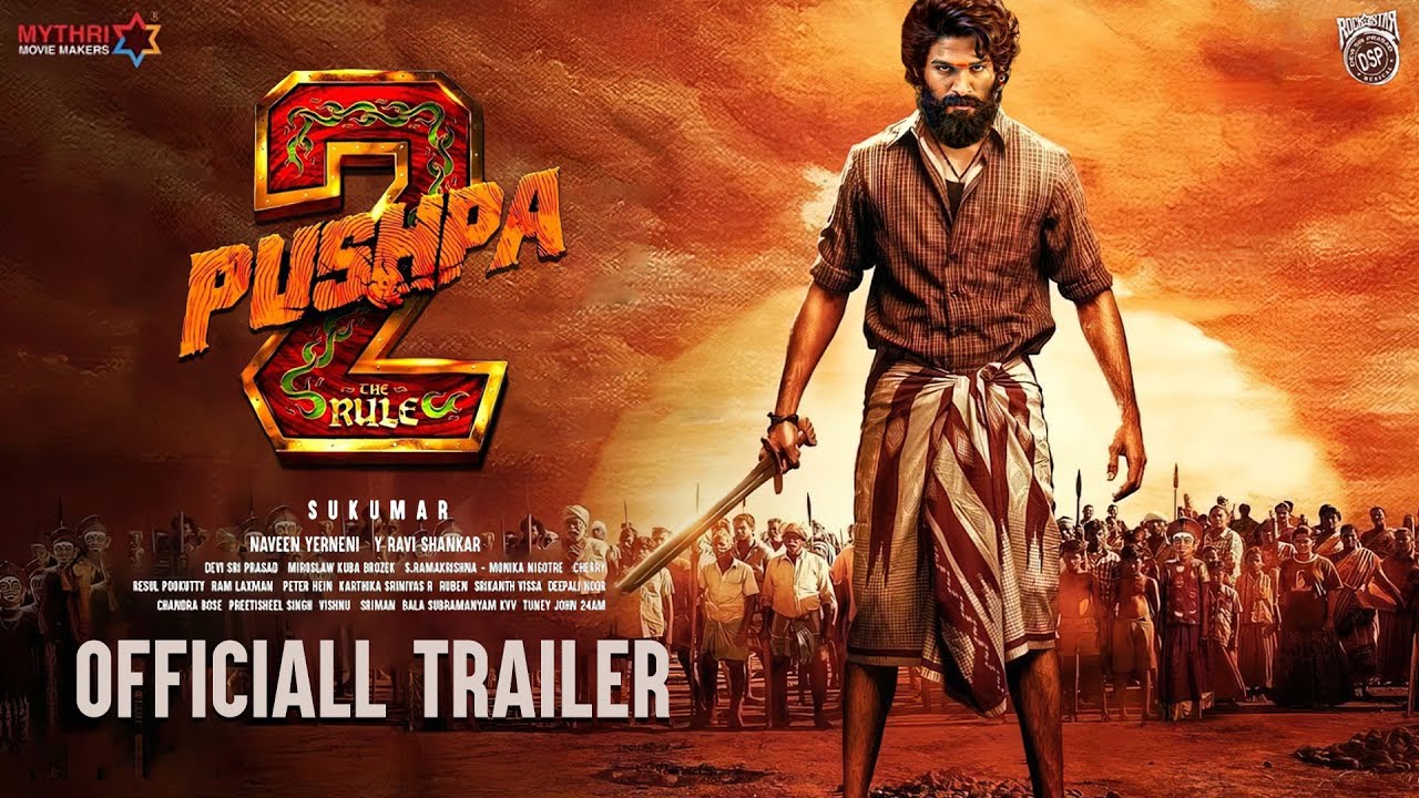 Pushpa 2 - The Rule | Official Trailer | Allu Arjun | Sukumar ...