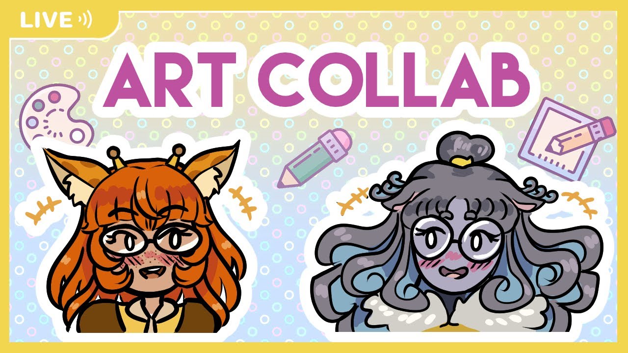 🔴 【COLLAB】 Dibujando con @KiaranKirino, segundo round!【ENG/ESP】 - YouTube