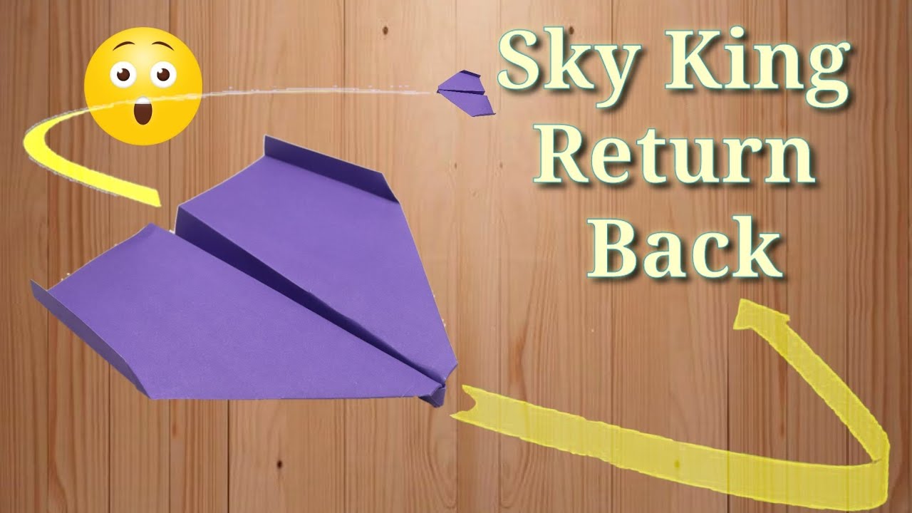 Come Back Paper Plane Returning Paper Airplane Paper Planes Reverse Come Back Paper Plane Returning Paper Airplane Paper Planes Reverse
