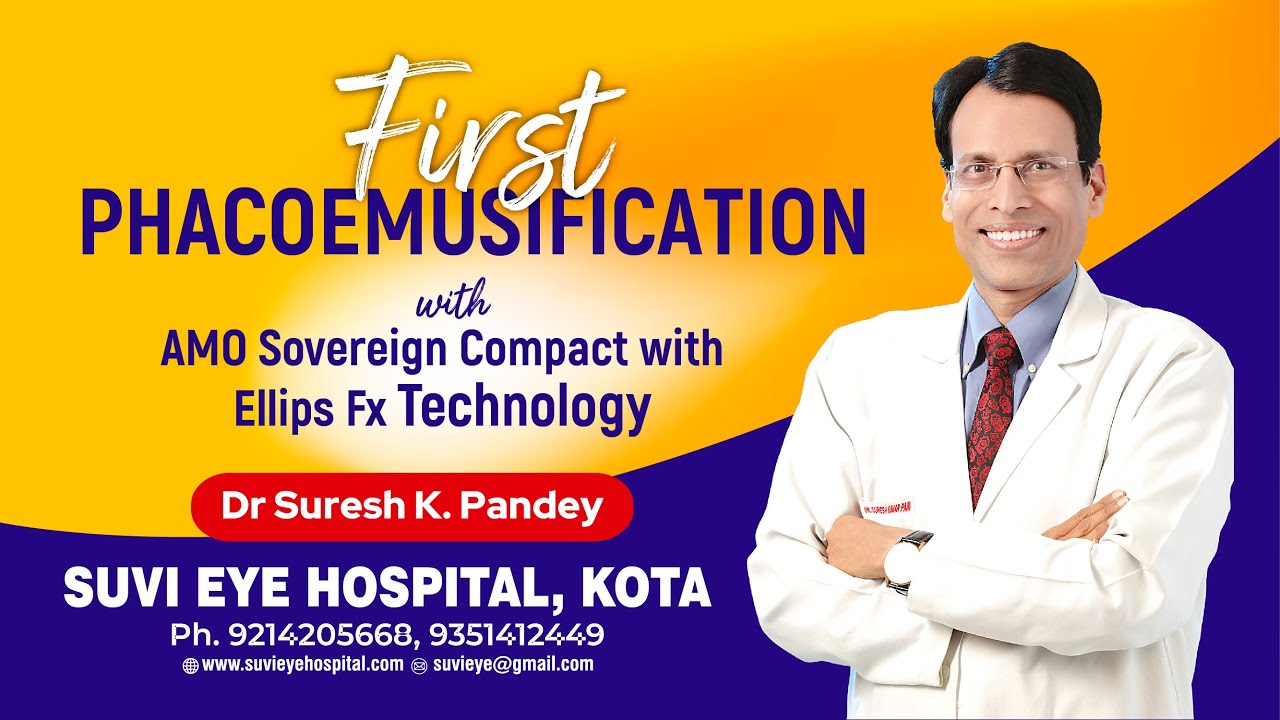 First Phacoemusification with AMO Sovereign Compact with Ellips Fx ...