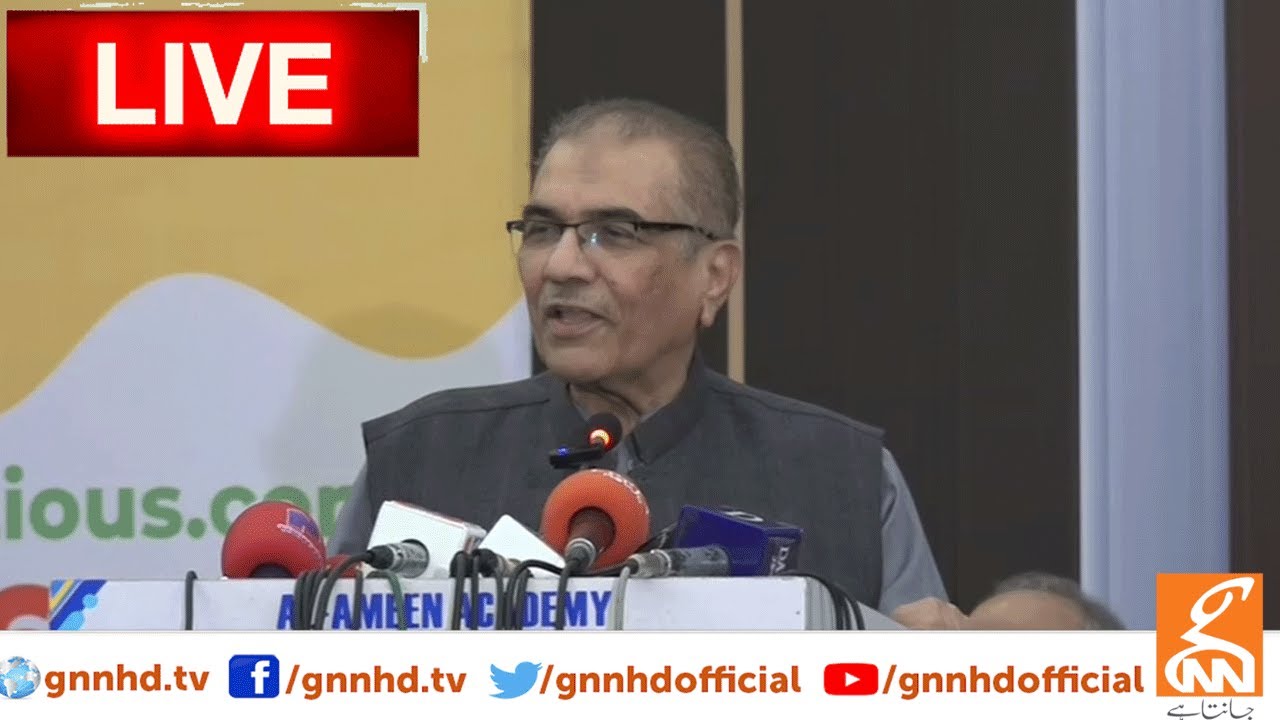 Watch: LIVE | Senior Journalist Mujeeb-ur-Rehman Shami Address To ...