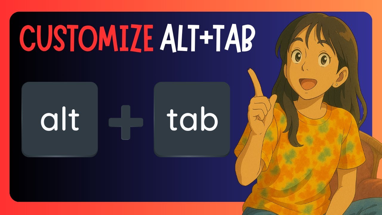 How To Change Alt+Tab Settings In Windows 11 - GUIDE - YouTube