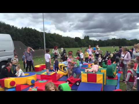 Runaround Rascals soft play hire - YouTube