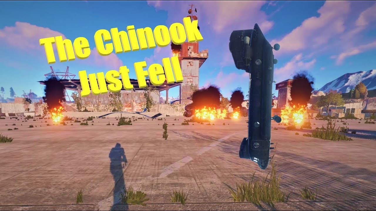 Rust Episode 26 - Chinook Just Fell Out of the Sky - YouTube