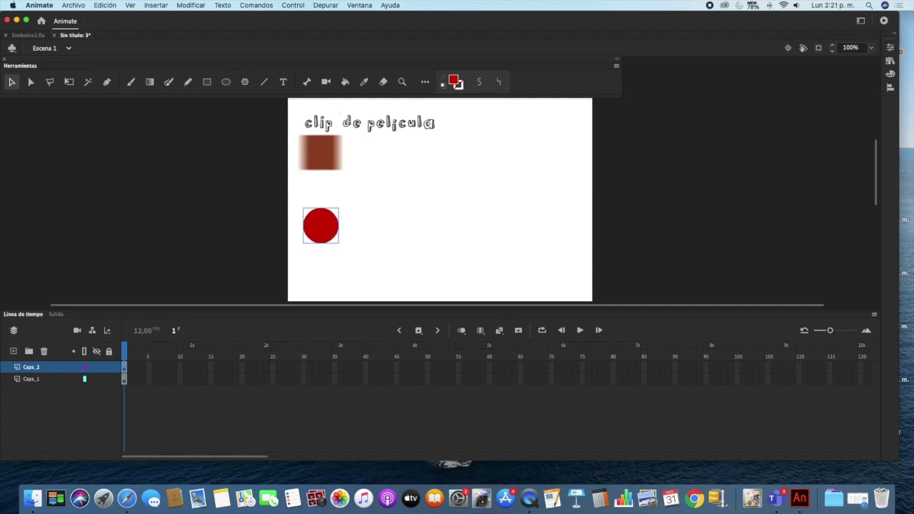 Uso de símbolos en Adobe Animate - YouTube