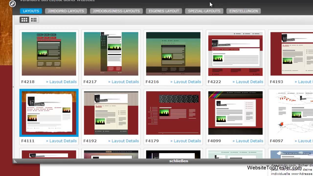 Homepage Kurs - Teil 1 - Webseite einfach erstellen: Layout aussuchen ...