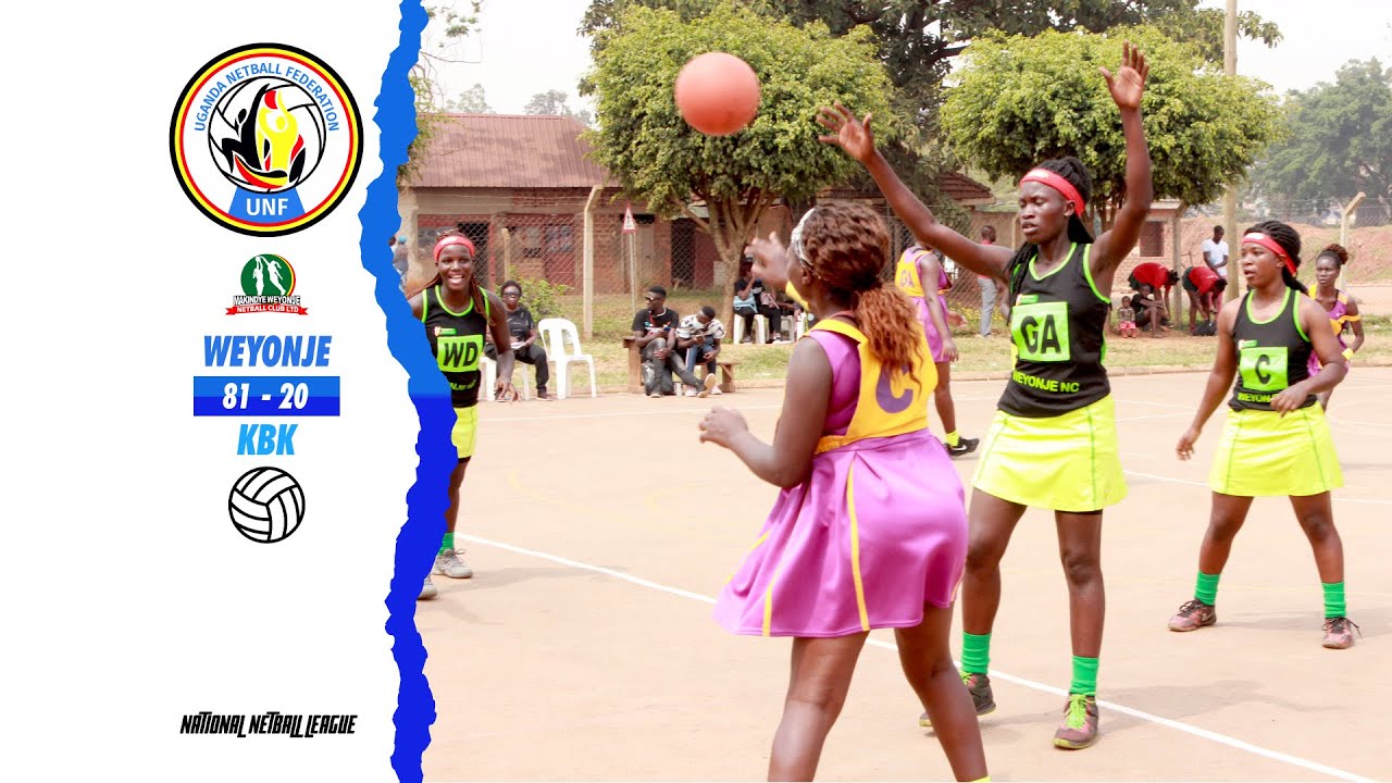 Weyonje 81 - 20 KBK - Uganda Netball League Highlights - YouTube