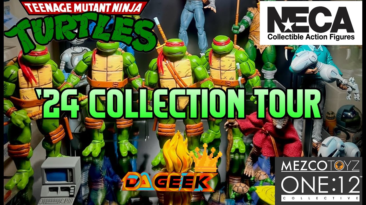 '24 TMNT NECA COLLECTION - YouTube