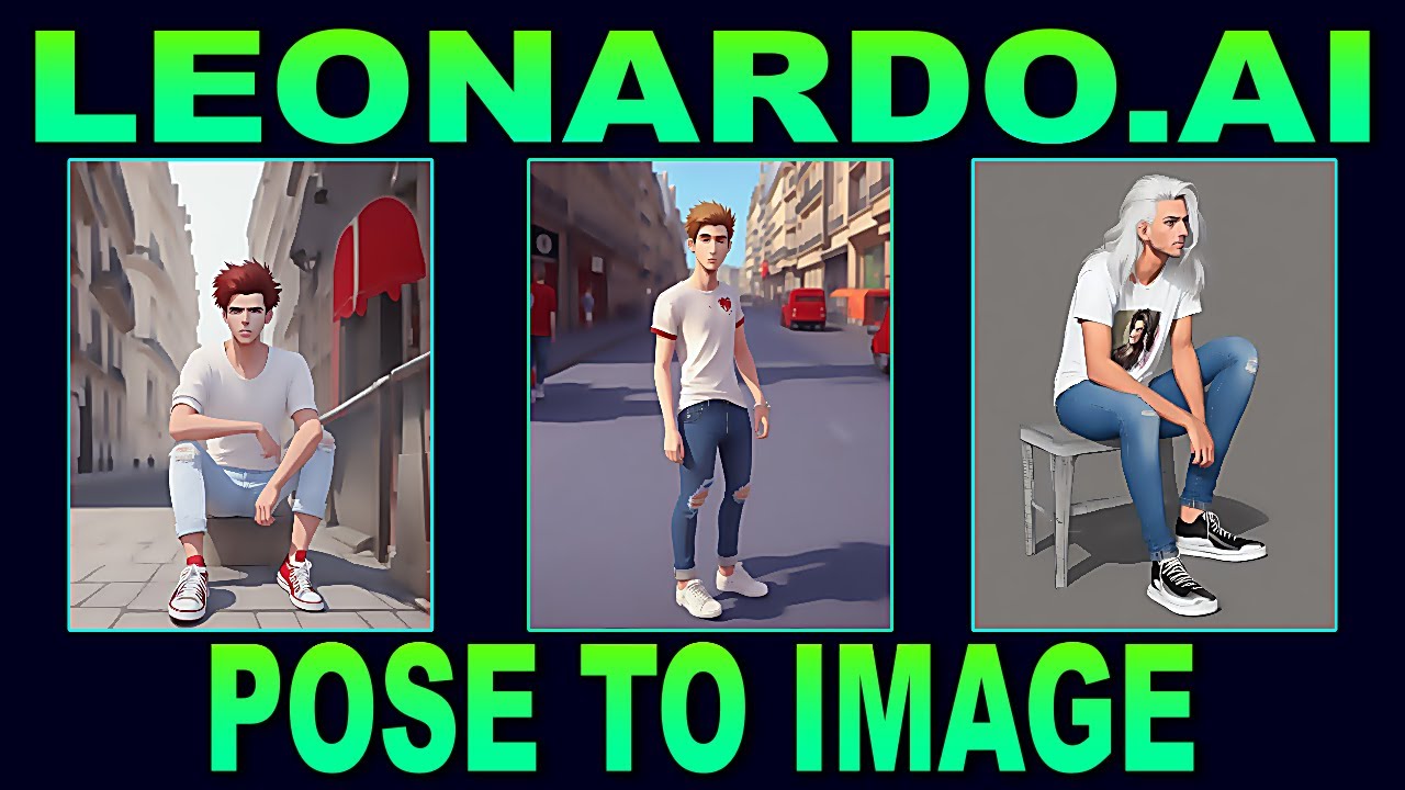 [ LEONARDO.AI ] SUPER DICAS COMO FAZER [POSE TO IMAGE] COM SEUS ...