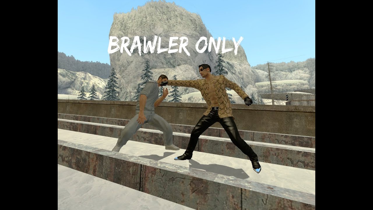 Gmod Yakuza, Goro Majima Fight - No DMG, Brawler Only, Money Dropping ...