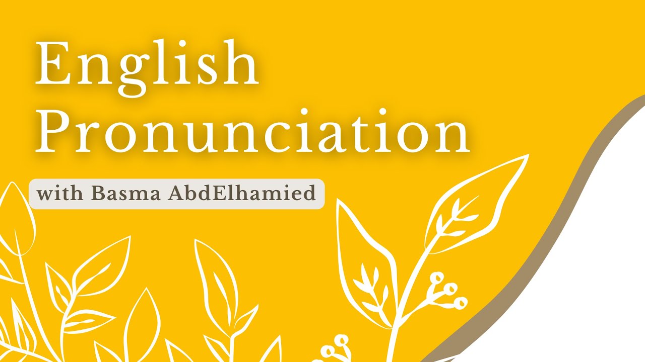 English Pronunciation - YouTube