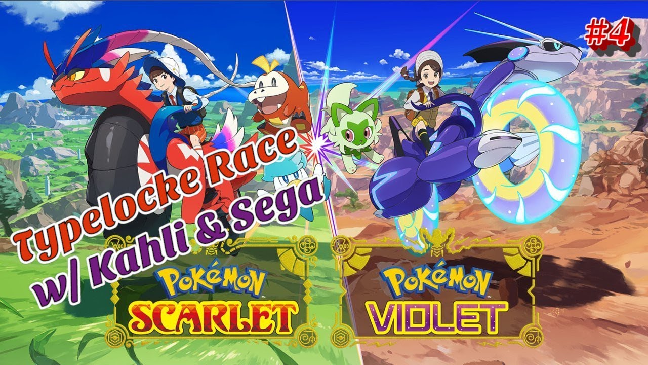 Time to get serious! || Pokemon S/V Typelocke Race Pt. 4 w ...
