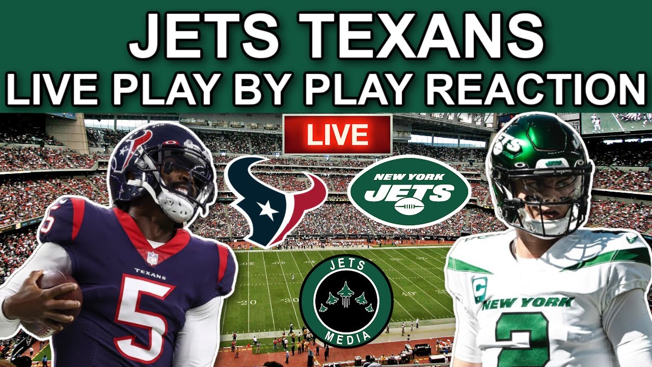 NEW YORK JETS VS HOUSTON TEXANS LIVE PLAY BY PLAY REACTION! NFL Week 12 ...