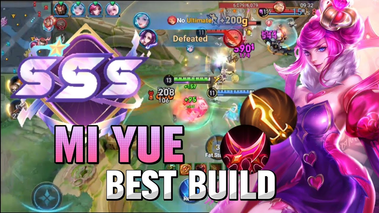 I Carried with This Mi Yue Build | Honor of Kings Gameplay - YouTube