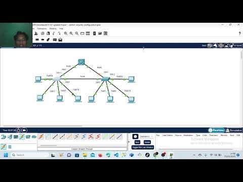 11.6.1-packet-tracer---switch-security-configuration - YouTube