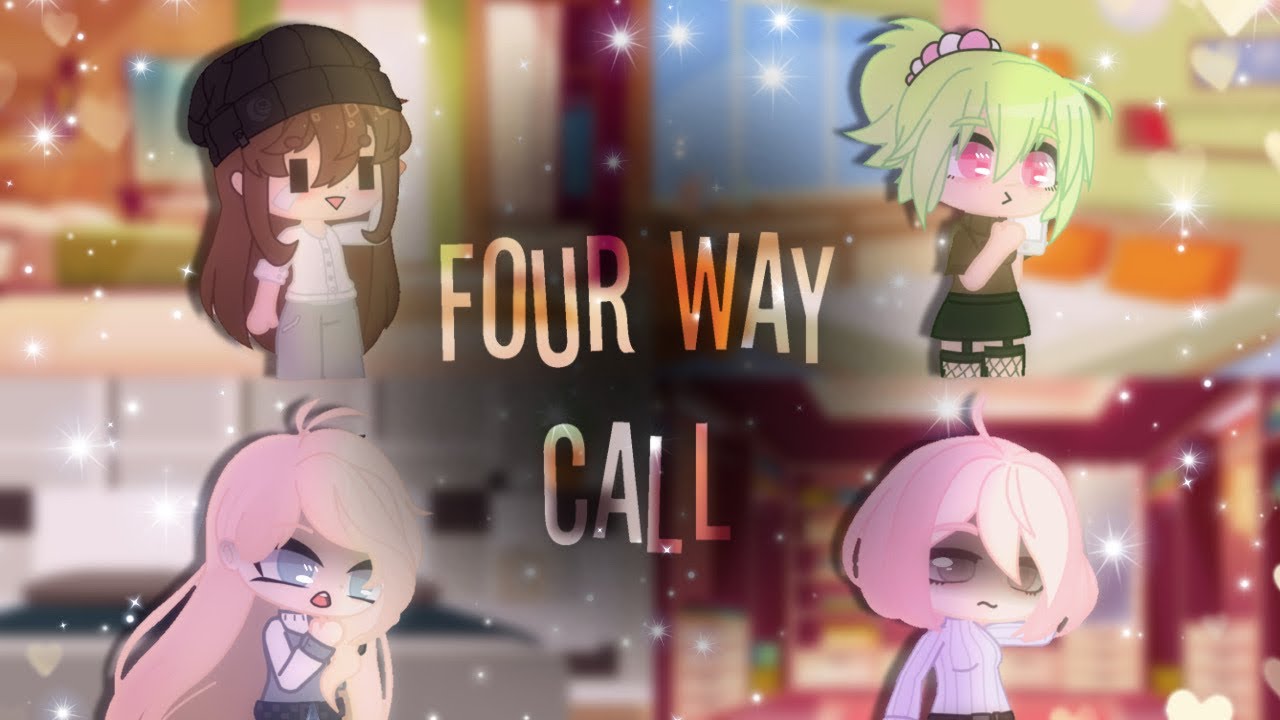 Four Way Call | Mean Girls | Gacha Club Skit - YouTube