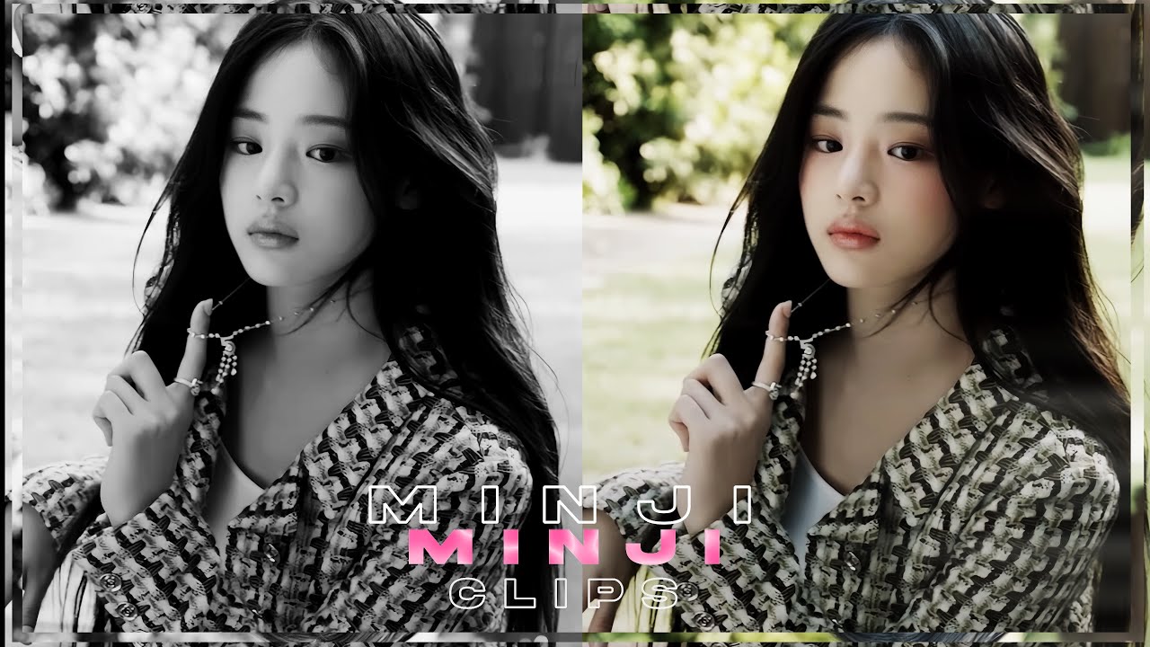 「4k」 minji new jeans hot editing clips | scenepack - YouTube