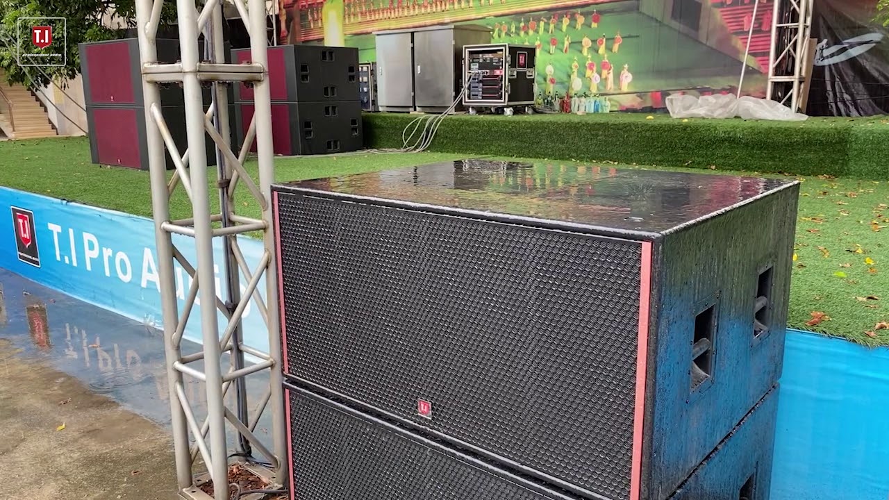 Waterproof Line Array sound systems from TI Pro Audio Manufacturer ...