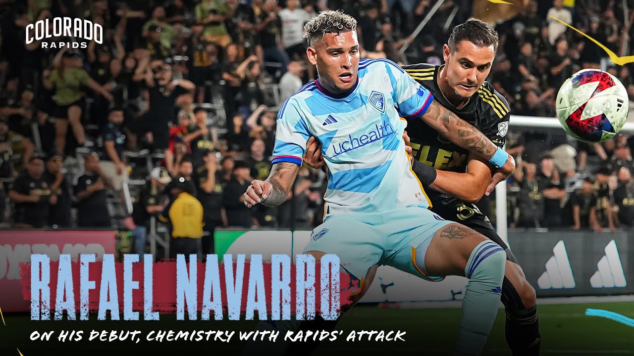 Rafael Navarro reflects on making his Rapids debut and early chemistry ...