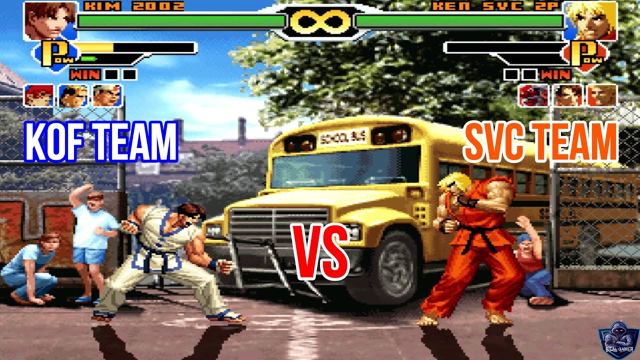 TEAM KOF VS TEAM SVC (PC) (HD) [1080p 60fps] - YouTube