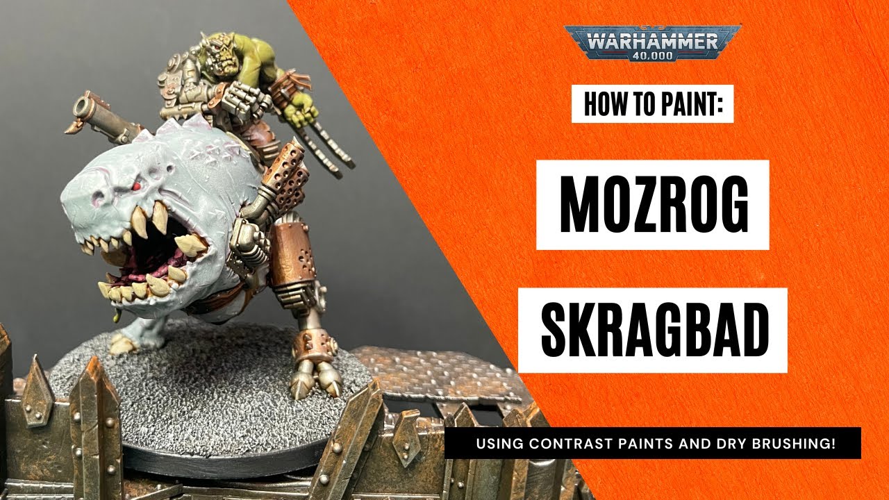 How to Paint: Mozrog Skragbad for Beast Snagga Boyz - YouTube