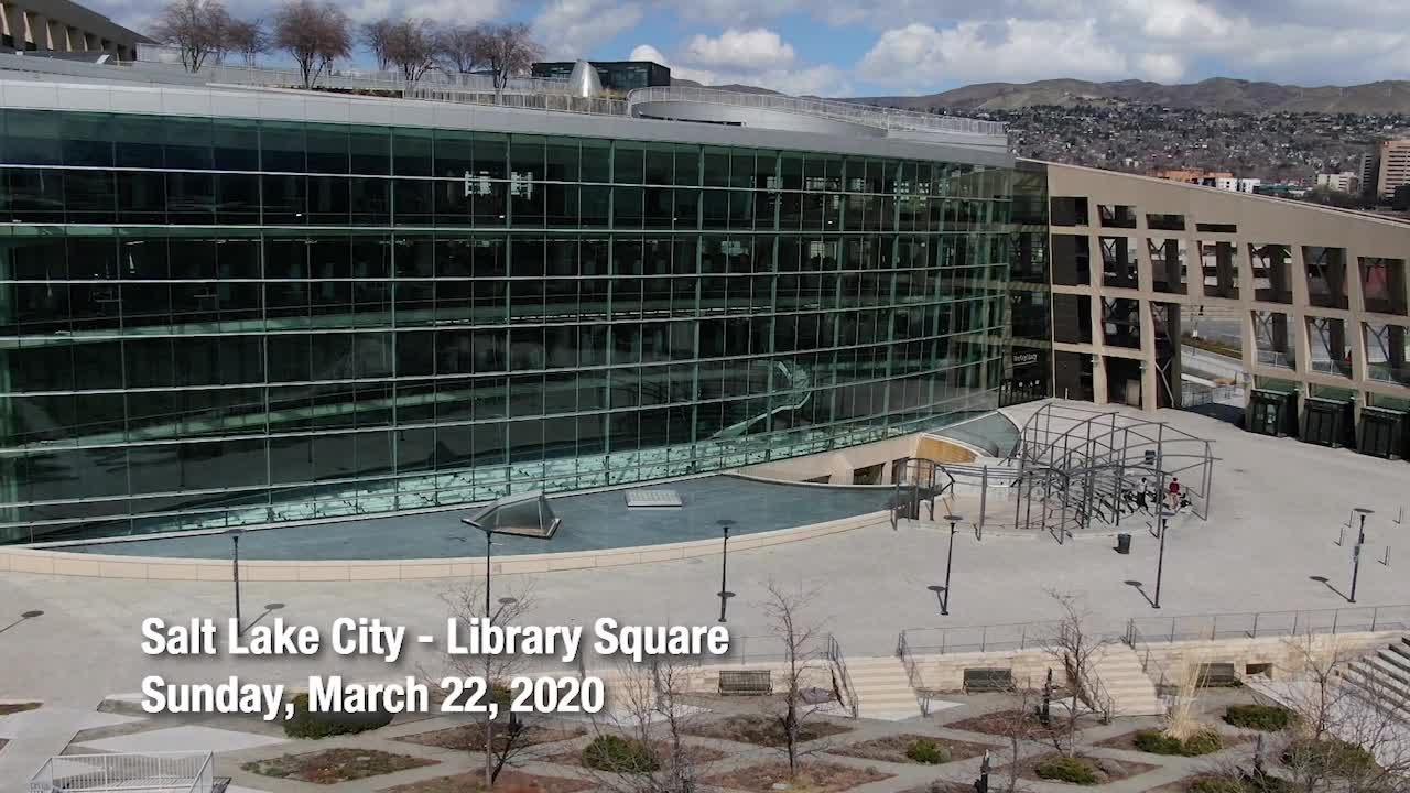 Drone Diaries: Empty Utah - SLC Library Square - YouTube