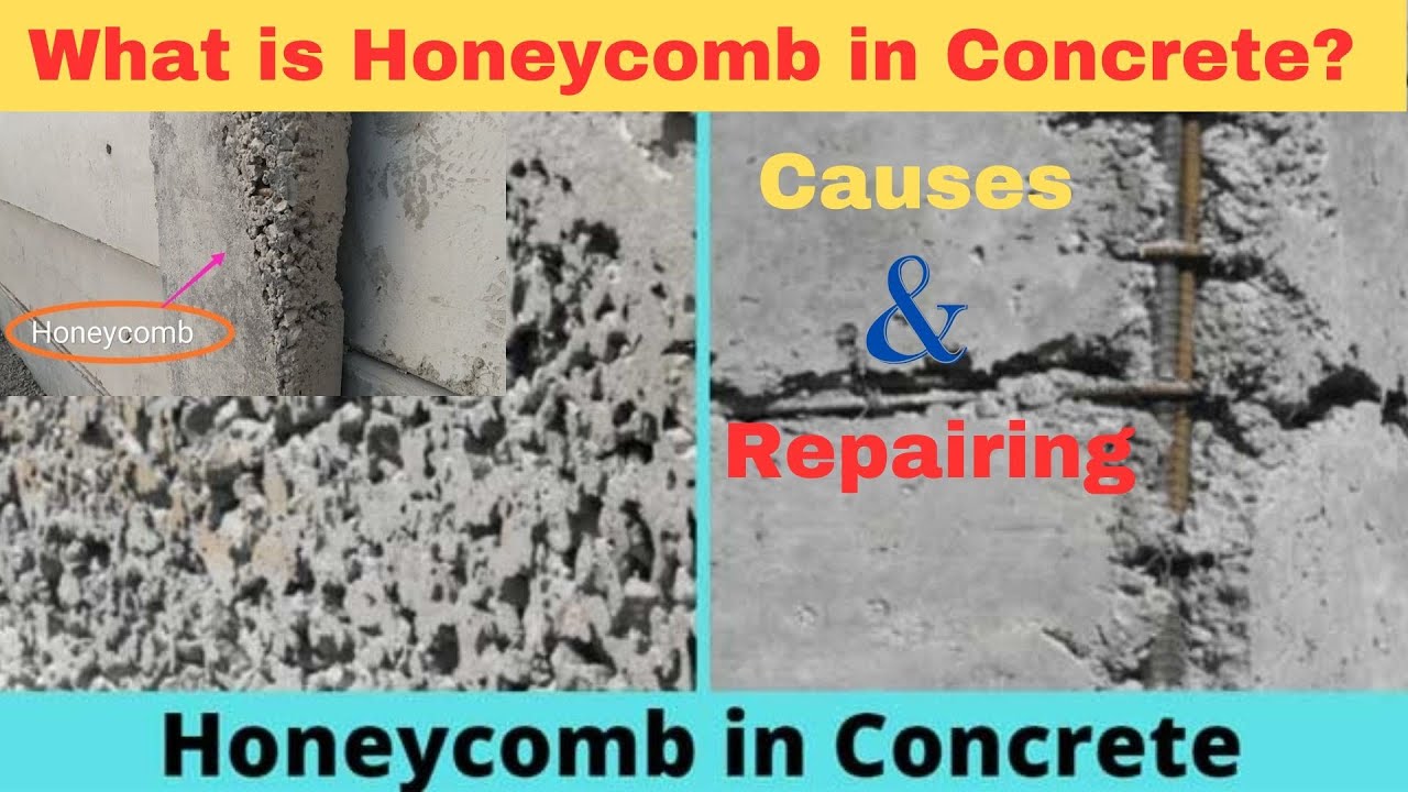 What is Honeycomb? |How To Fix Honeycomb Concrete | Repair Damaged ...