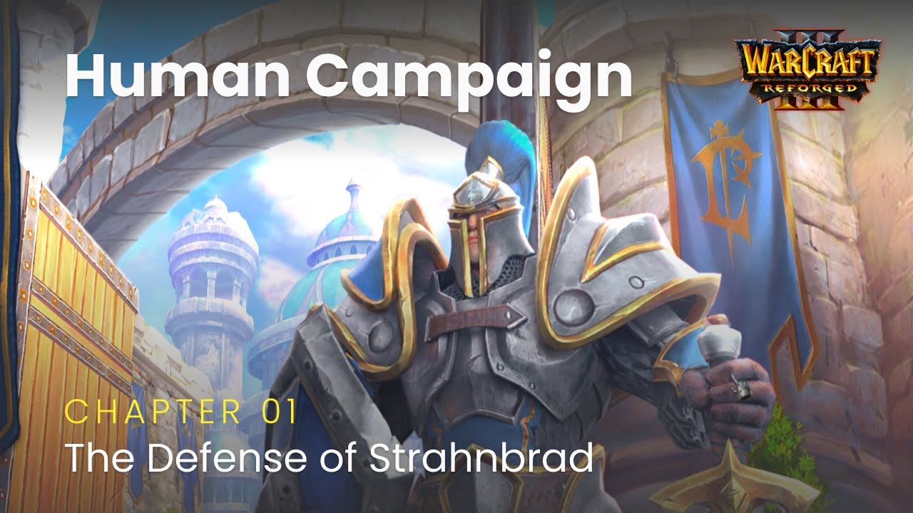 Arthas meets up with mostly peaceful Orcs I Warcraft III Reforged Human ...