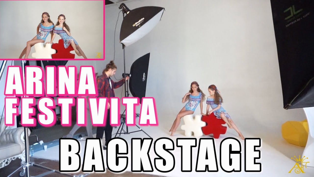 ARINA FESTIVITA 2018. Backstage Video (Как проходили съёмки Arina ...