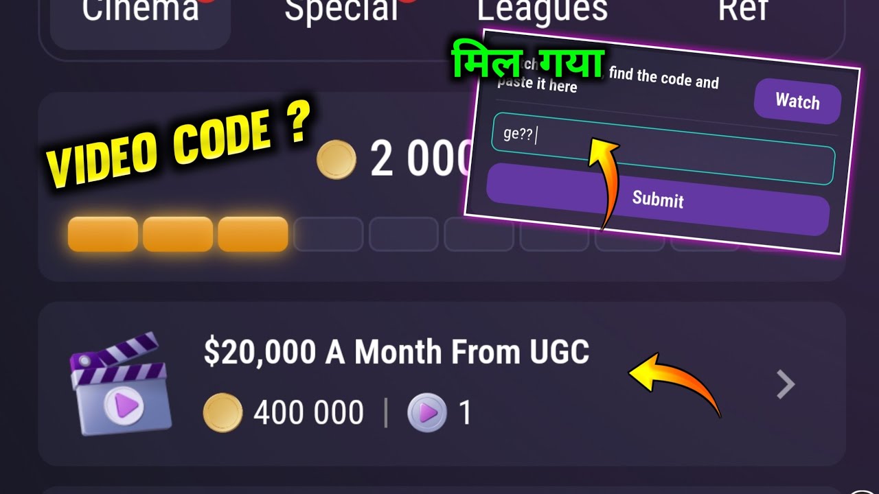 $20,000 a Month From UGC | Tapswap Code b | Earn $20,000 a Month From ...