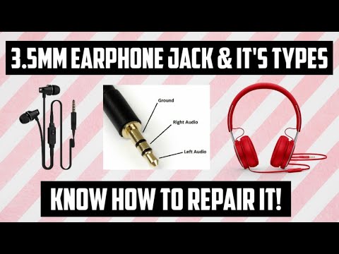 Different types of Headphones and its repairing || 3.5 mm Jack Types ...