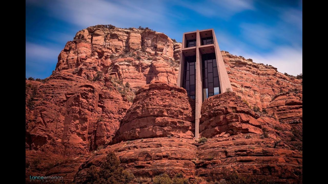 Chapel of the Holy Cross Tour - Sedona AZ - YouTube
