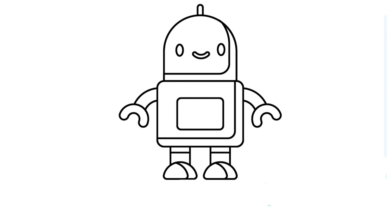 MEWARNAI GAMBAR MAINAN - ROBOT DAN BONEKA - YouTube
