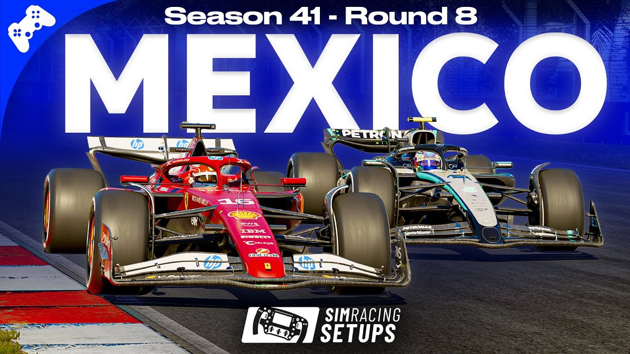PSGL | F1 25 - PC | Season 41 | F2 - Round 8 | Mexico - YouTube