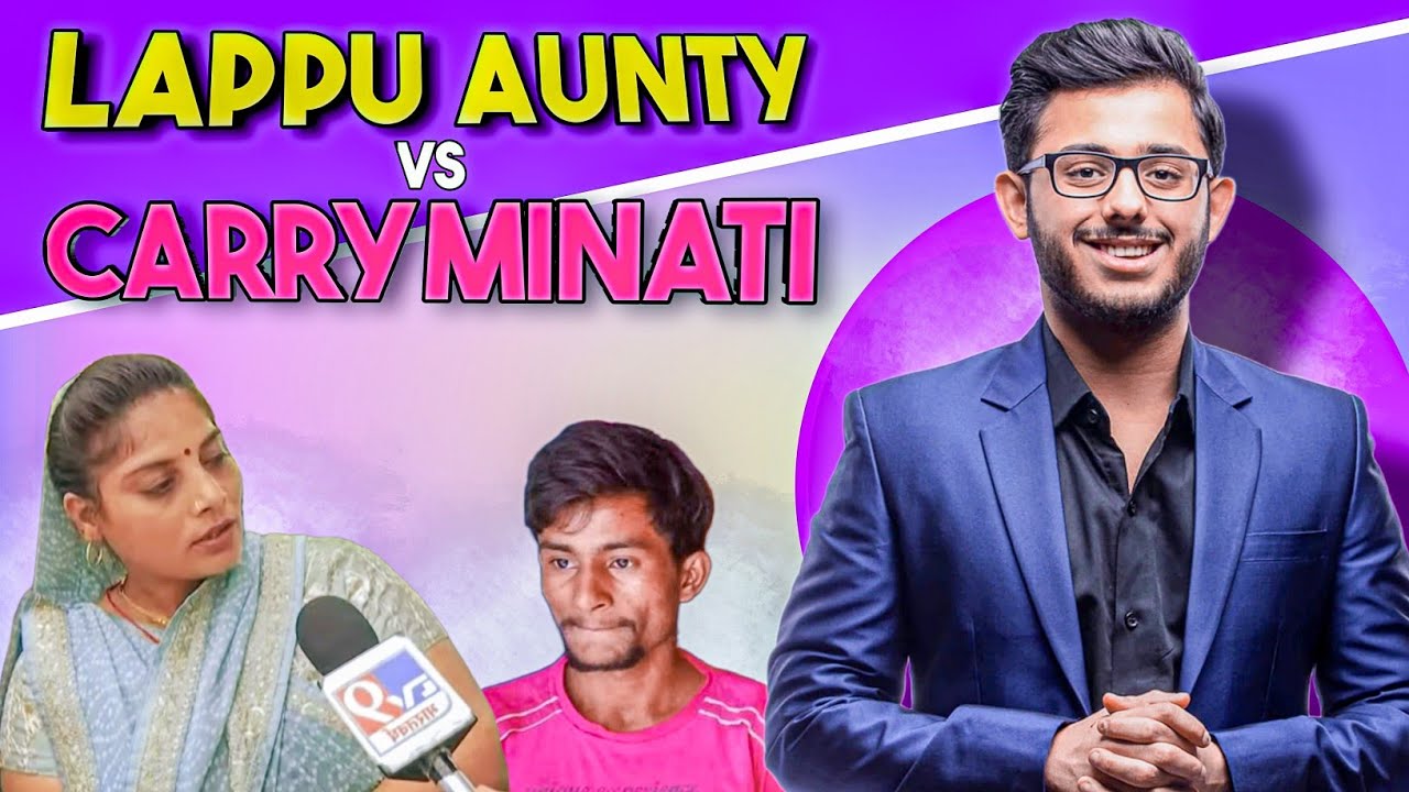Carryminati Vs Lappu Aunty Is More Funny Then Pakistani Bigg boss 😅 ...