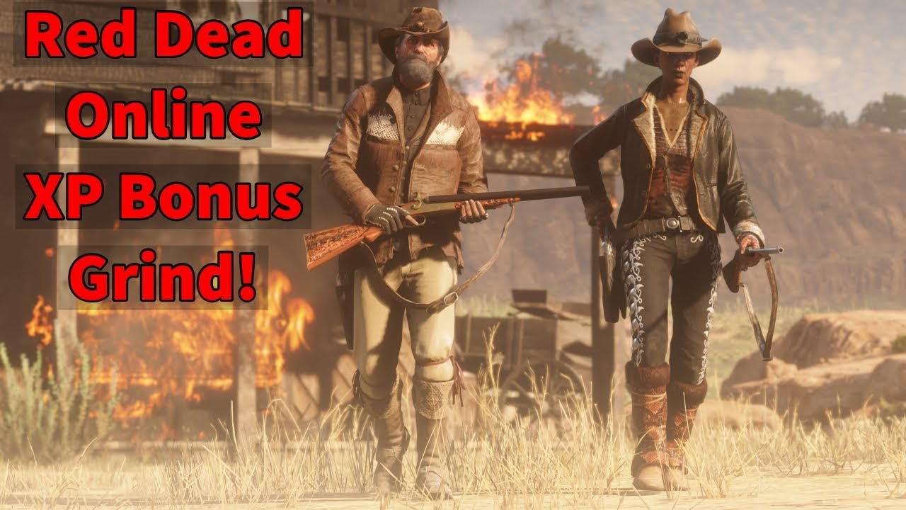 Red Dead Online - Racking up 20% Bonus XP Before Update **LIVE** - YouTube